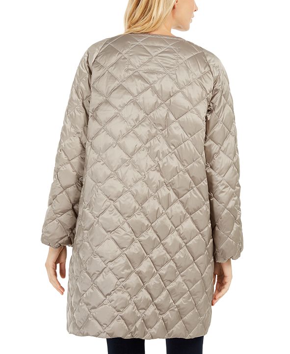 Weekend Max Mara Collarless Quilted Puffer Coat And Reviews Coats