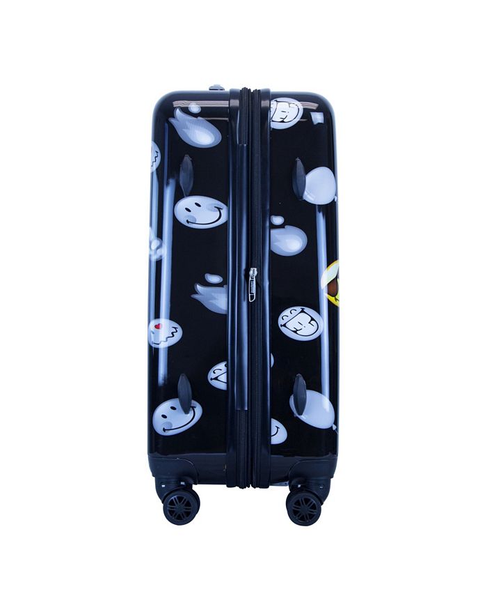 Smiley World Happy Travels 3 Piece Luggage Set - Macy's