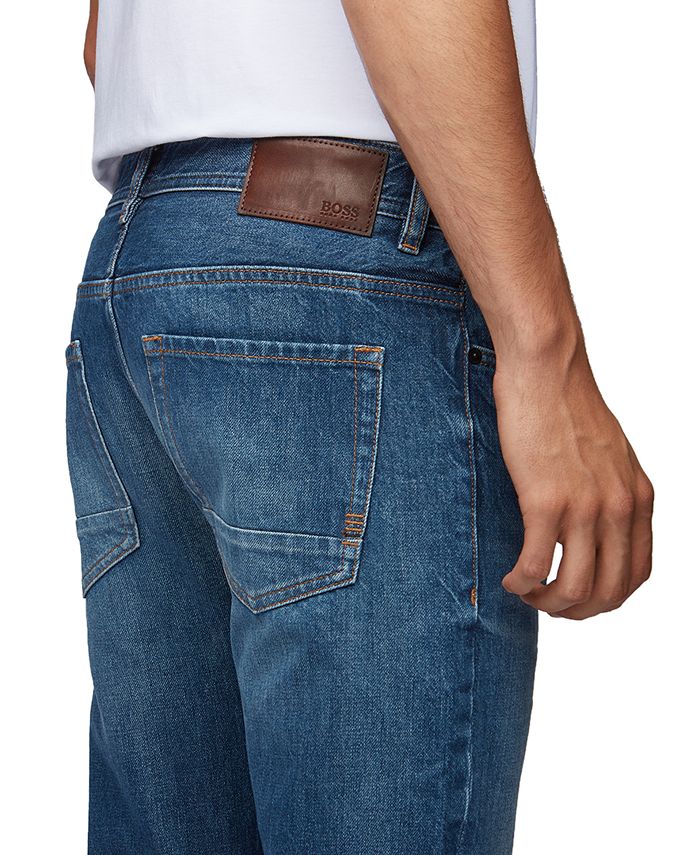 Hugo Boss BOSS Men's Taber BC Tapered-Fit Jeans - Macy's