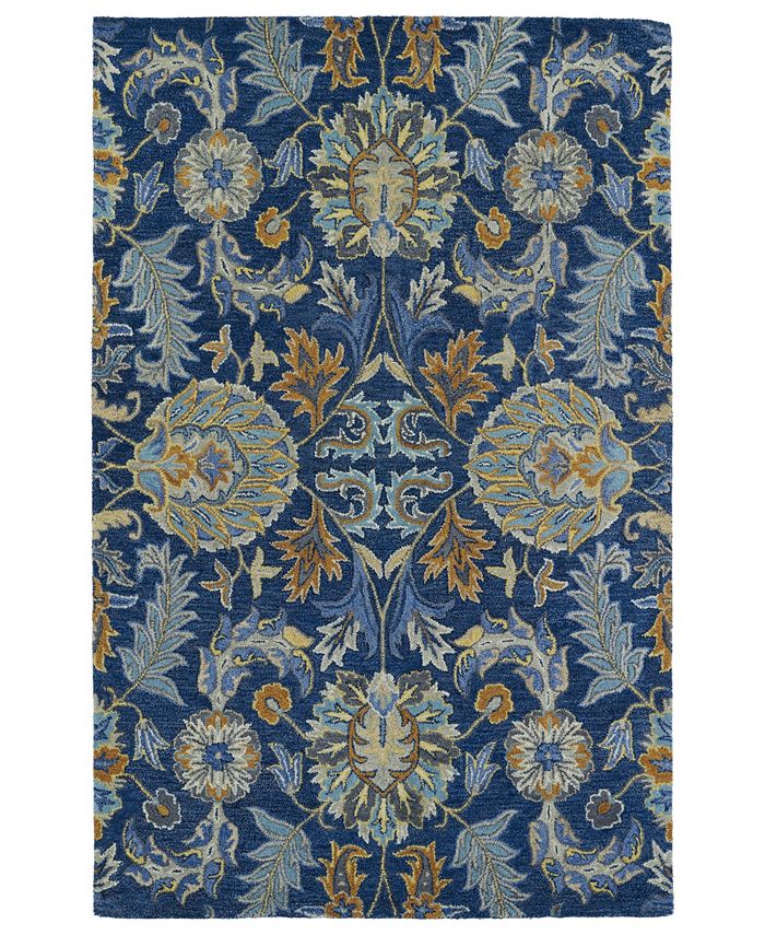Kaleen Helena 3212-17 Blue Area Rug Collection - Macy's