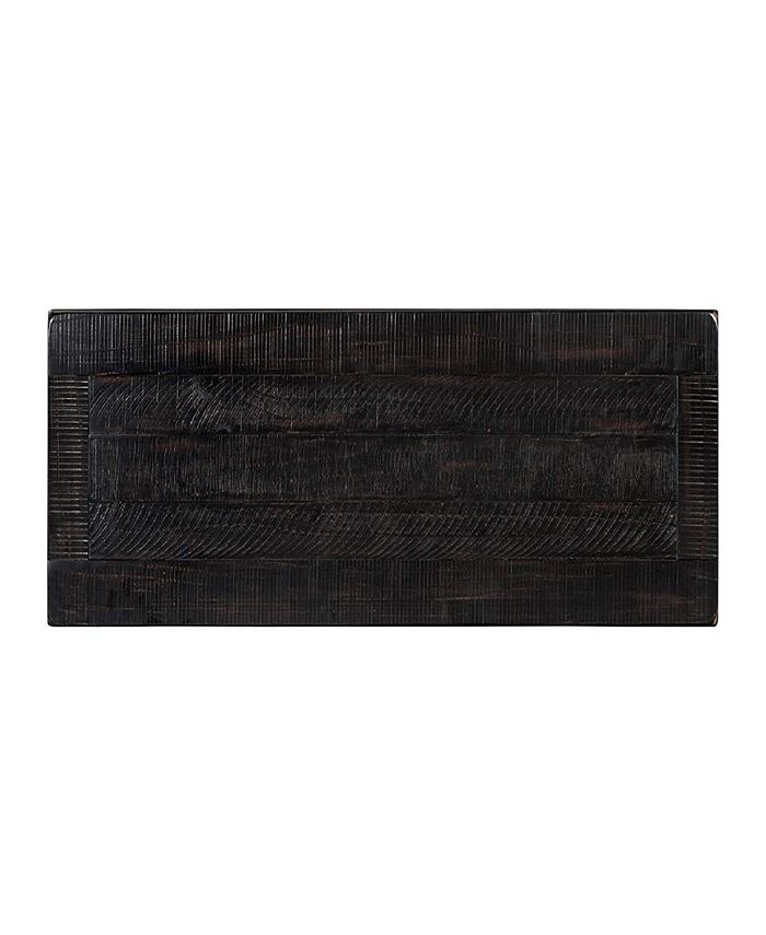 Benzara Wooden Console Table with Three Drawers - Macy's