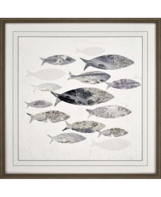 Paragon Gone Fishing I Framed Wall Art, 31" x 31" - Macy's