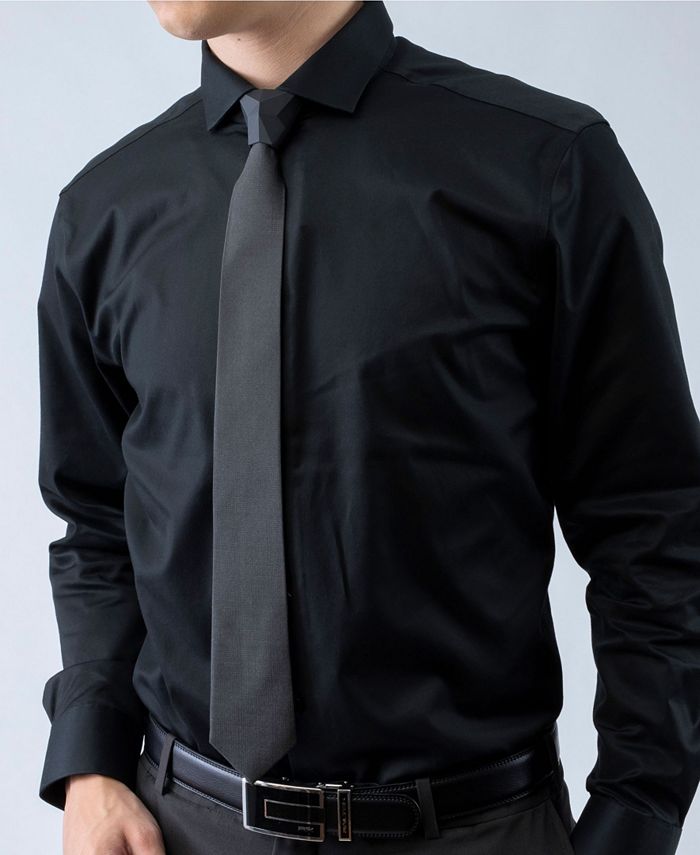 Modern Tie Men's Solid Net Weave Slim Single Tie - Macy's