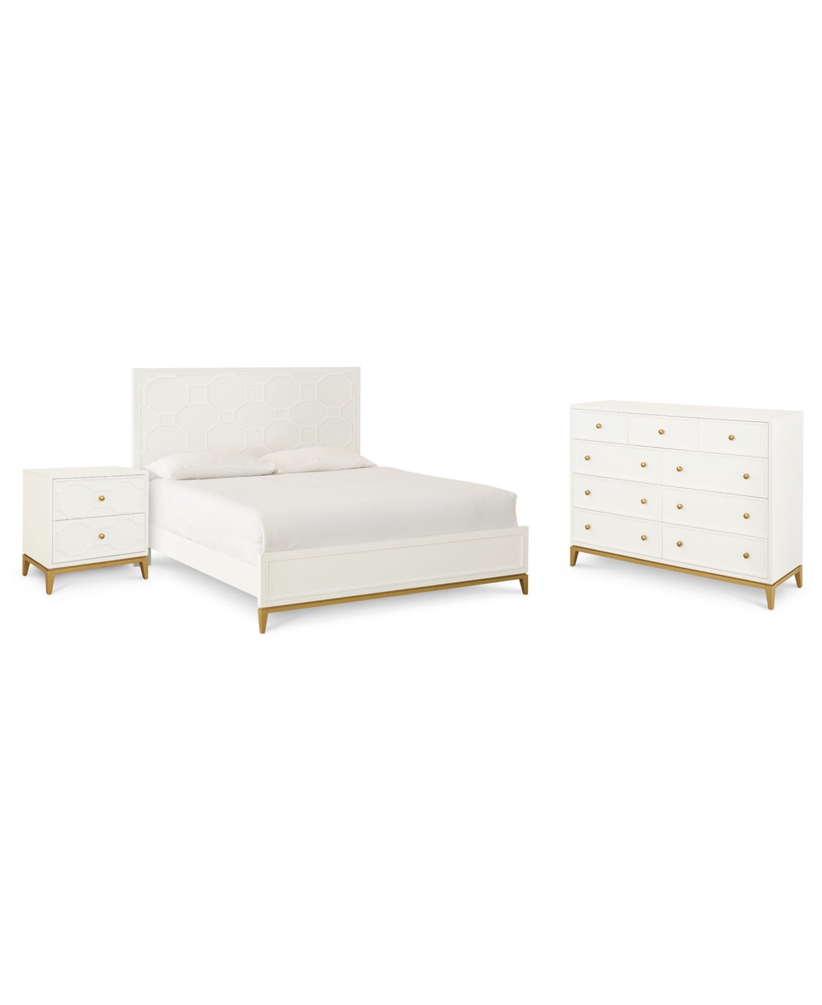 Click here for Chelsea 3-Pc. Bedroom Set (California King Bed  Dr... prices