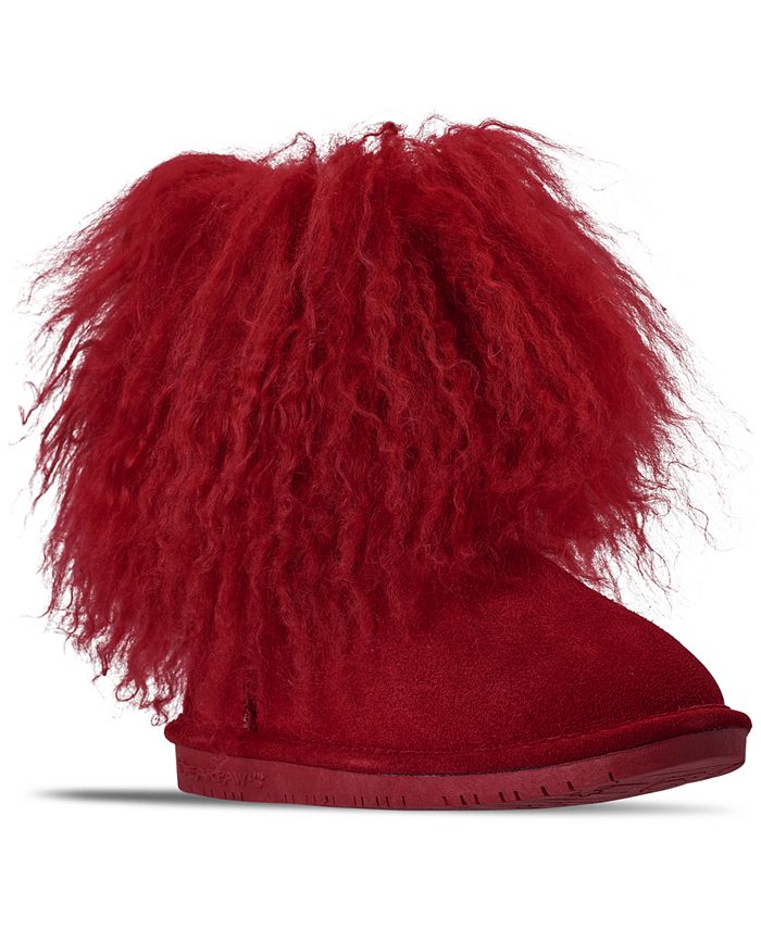 BEARPAW Little Girls' Boo Boots from Finish Line - Macy's