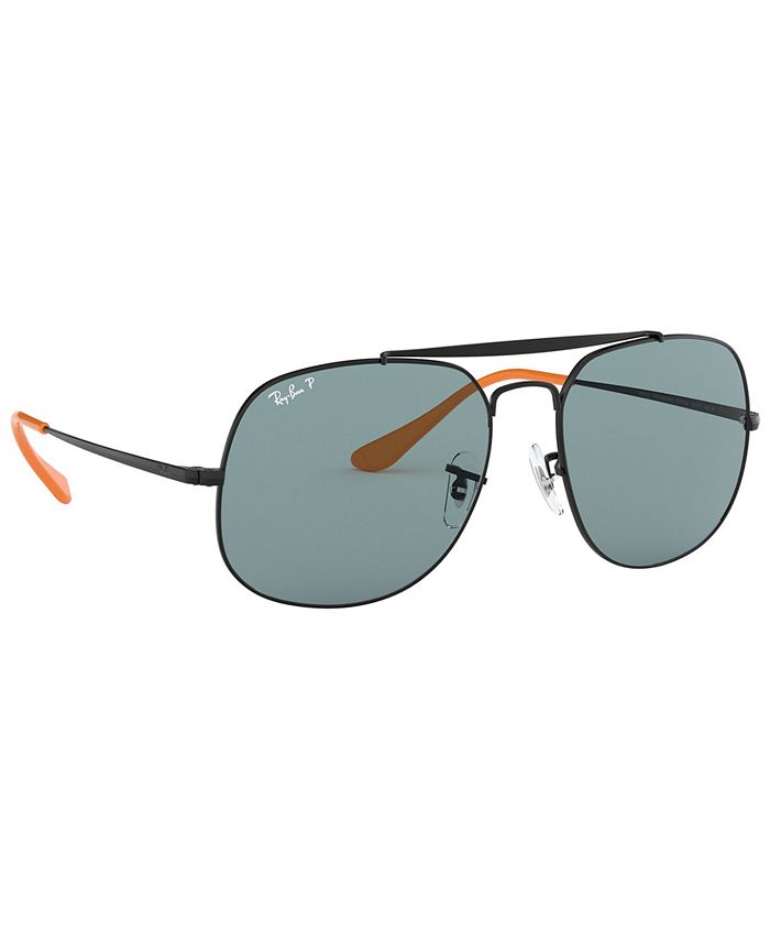 Ray-Ban Polarized Sunglasses, RB3561 57 THE GENERAL - Macy's