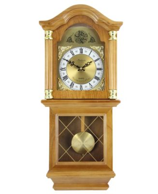 Bedford Clock Collection Classic 26" Wall Clock - Macy's