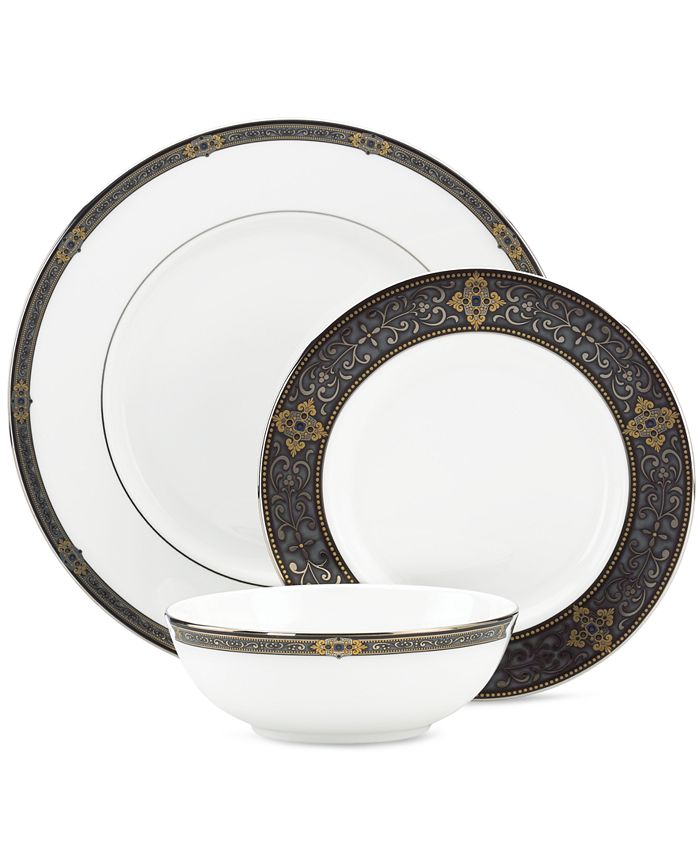 Lenox Vintage Jewel 3-Piece Place Setting - Macy's