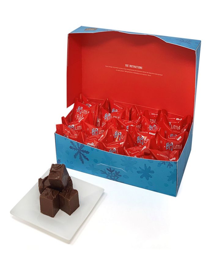 Big Little Fudge 36 Piece Chocolate Holiday Gift Box - Macy's
