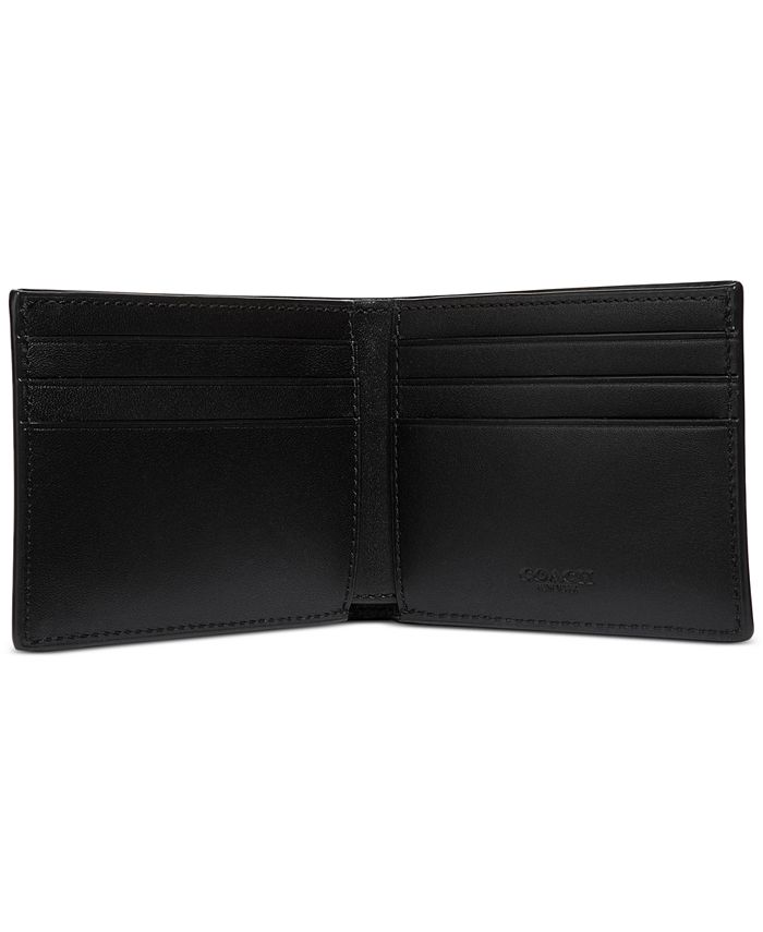 COACH Men's Signature Slim Wallet - Macy's