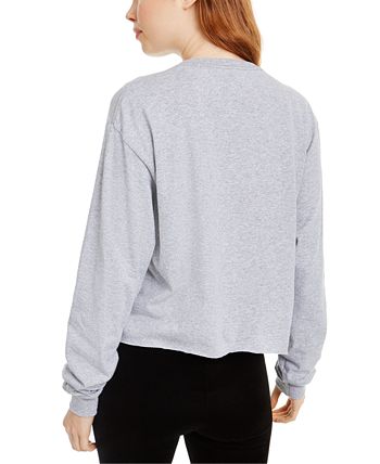 Mad Engine Disney Juniors' Mickey Mouse Big Sur Long-Sleeved Graphic T ...