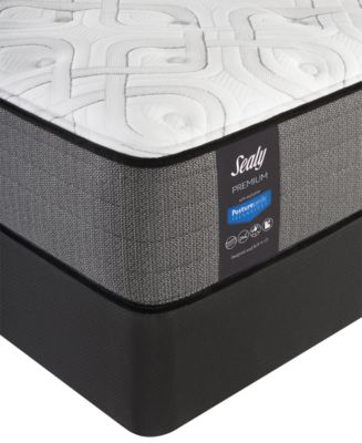 Sealy Premium Posturepedic Opportune 12.5" Cushion Firm Mattress Set ...