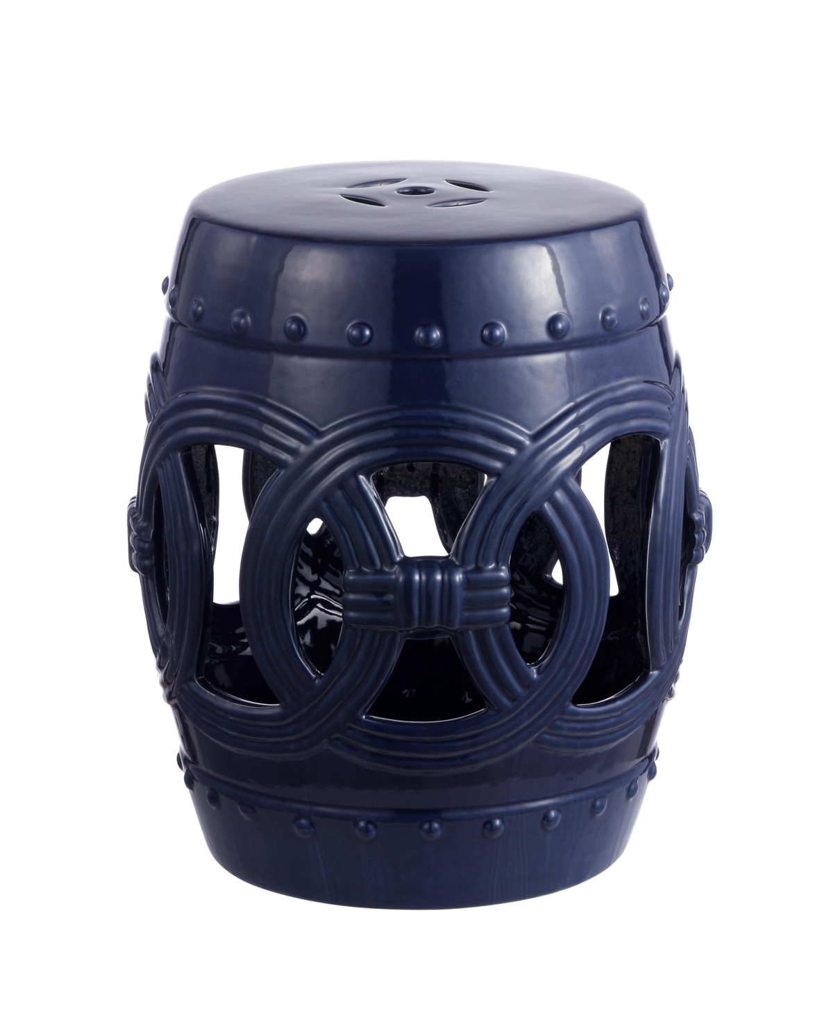 Click here for Lucky Coins Garden Stool - Blue prices