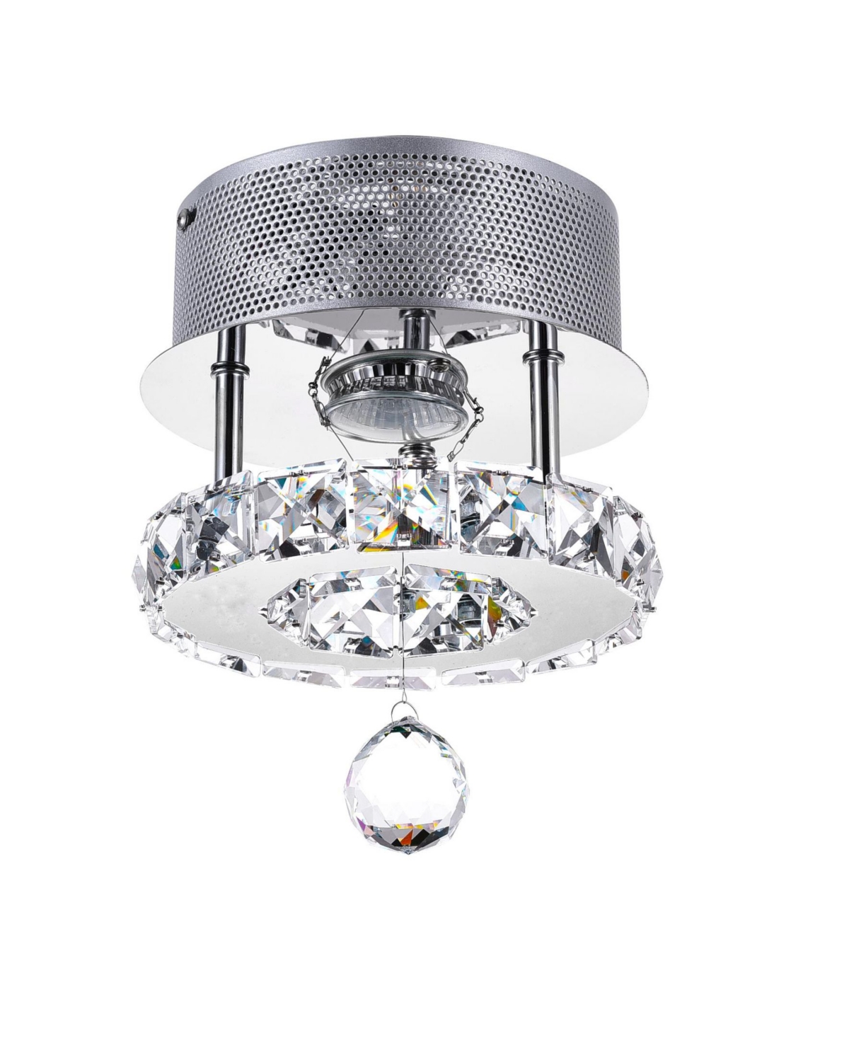 Click here for Cwi Lighting Ring Led Flush Mount - Chrome prices
