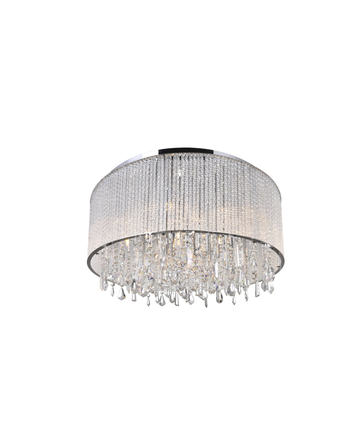 Click here for Cwi Lighting Benson 14 Light Flush Mount - Chrome prices