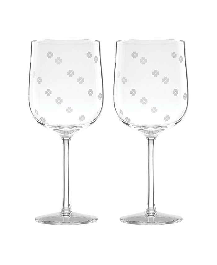 Kate Spade Wine Glasses