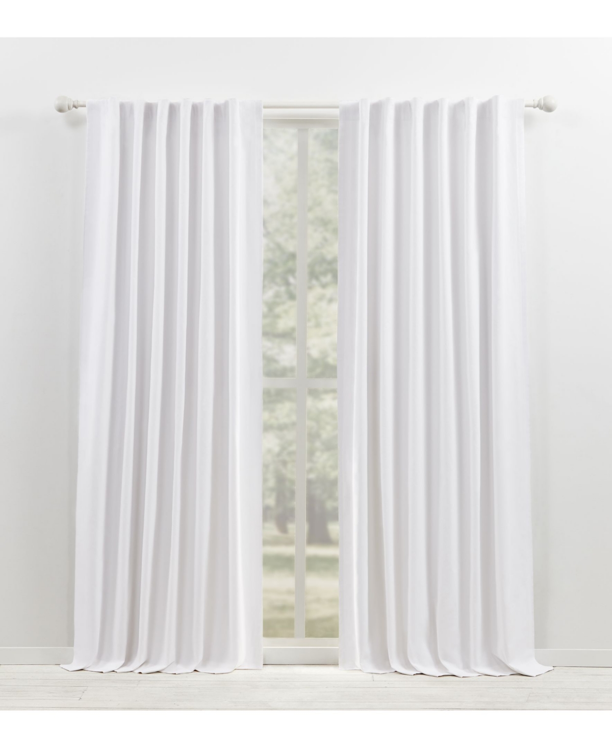 Click here for Lauren Ralph Lauren Waller Blackout Solid Back Tab... prices