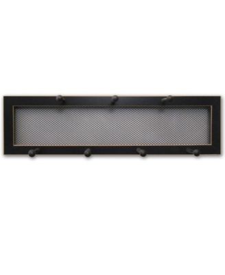 Trendy Décor 4U 7-Peg Mug Rack by Millwork Engineering, Black Frame, 26 ...