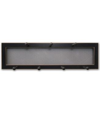 Trendy Décor 4U 7-Peg Mug Rack by Millwork Engineering, Black Frame, 26 ...