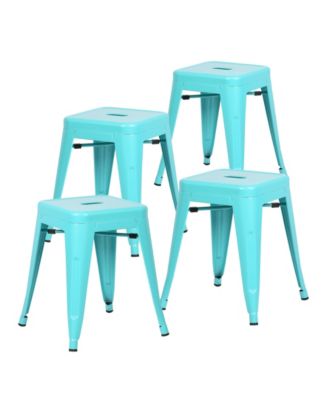 Edgemod Metal Stool, Set of 4 - Macy's