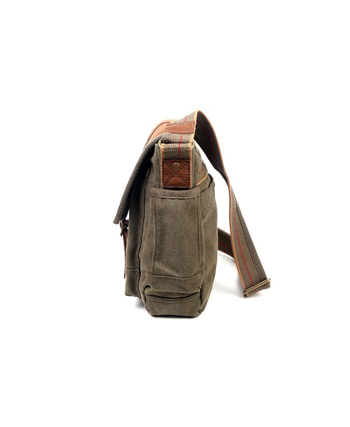 TSD BRAND Turtle Ridge Canvas Crossbody Bag - Macy's