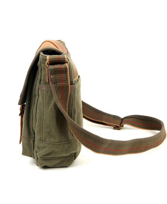 TSD BRAND Turtle Ridge Canvas Crossbody Bag - Macy's