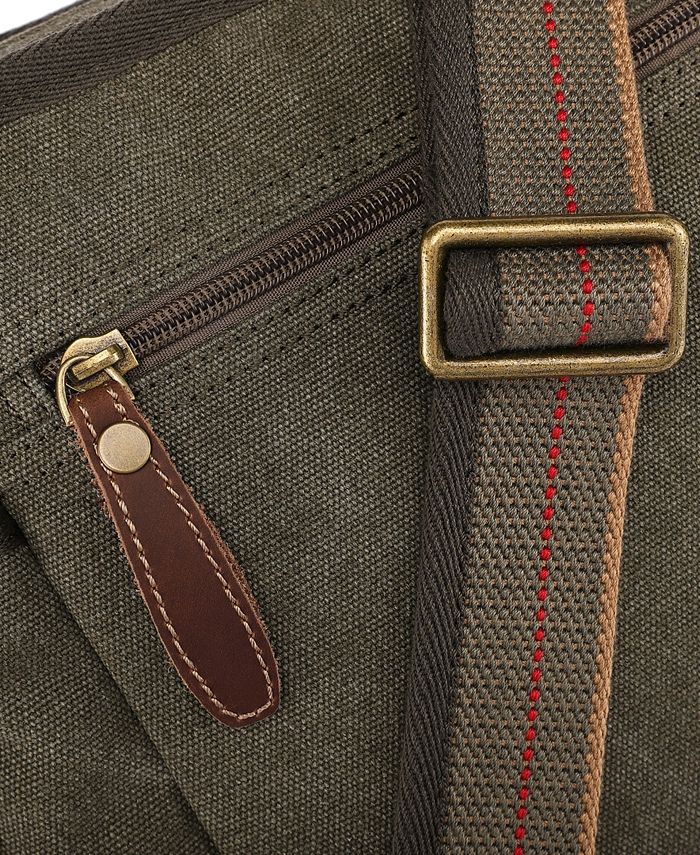 TSD BRAND Turtle Ridge Canvas Mail Bag - Macy's