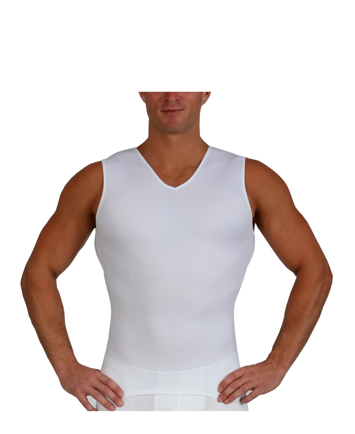 Click here for Insta Slim Mens Compression Sleeveless V-Neck T-Sh... prices