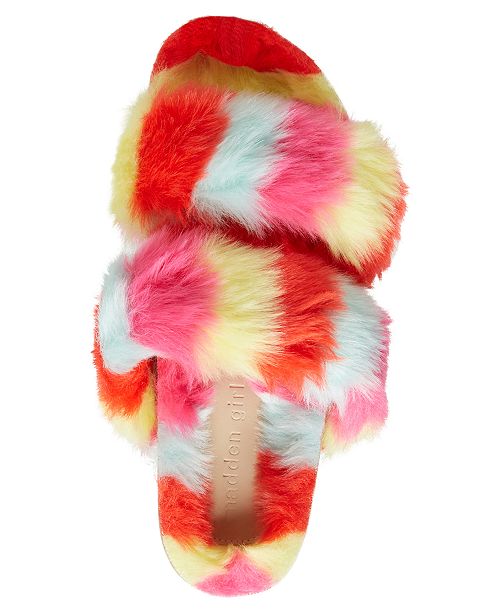 Madden Girl Furbeee Platform Slippers & Reviews - Sandals & Flip Flops ...