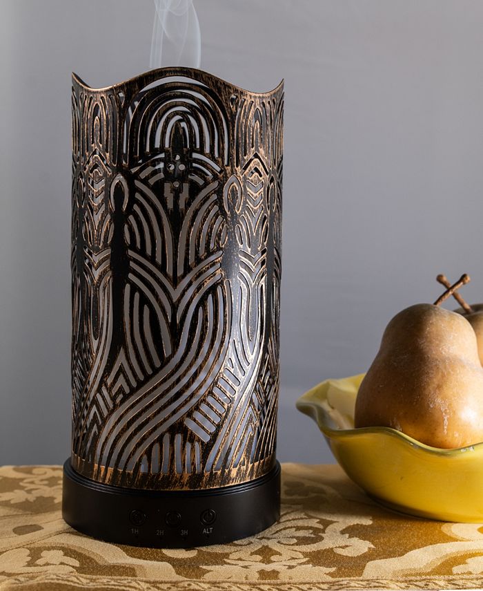 Greenair Serene Living Essential Oil Diffuser Morocco Metal - Macy's