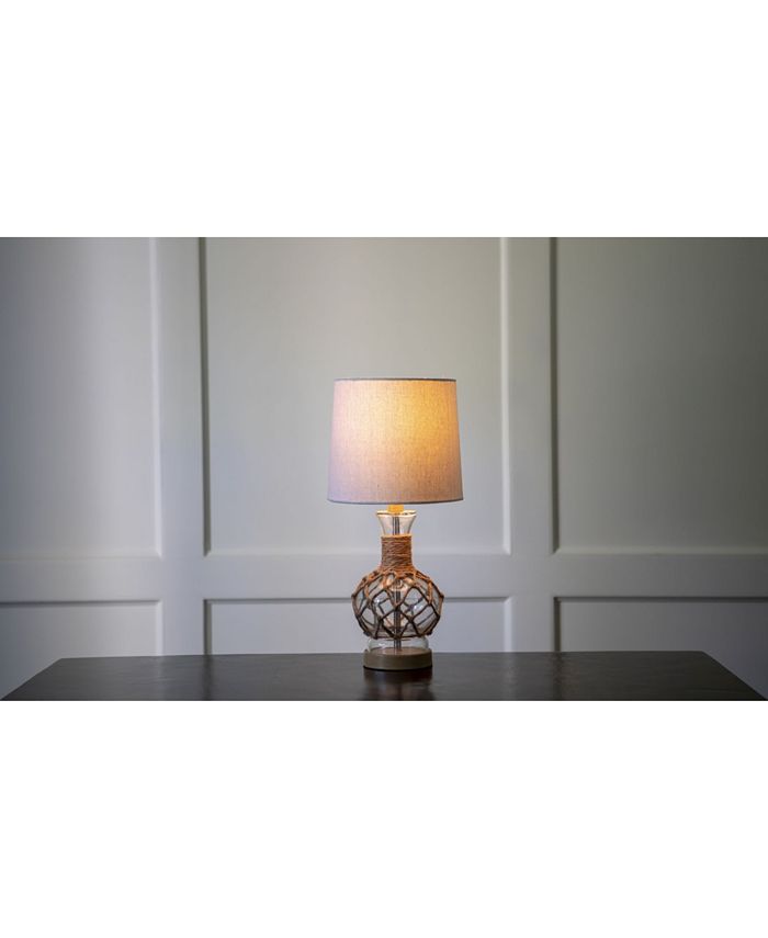 Jimco Lamp & Manufacturing Co Decor Therapy Justin Coastal Rope Lamp ...