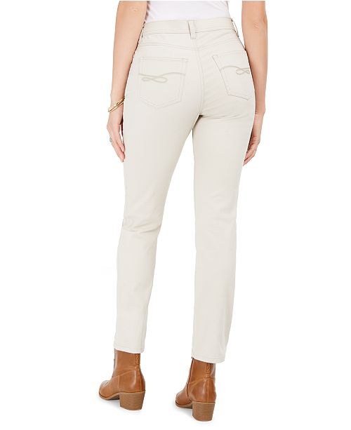 Style And Co Tummy Control Slim Leg Jeans Created For Macys And Reviews