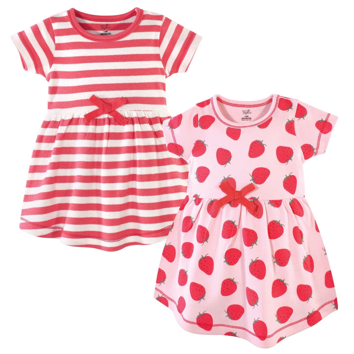 Click here for Touched by Nature Baby Girls Natural Cotton Dresse... prices