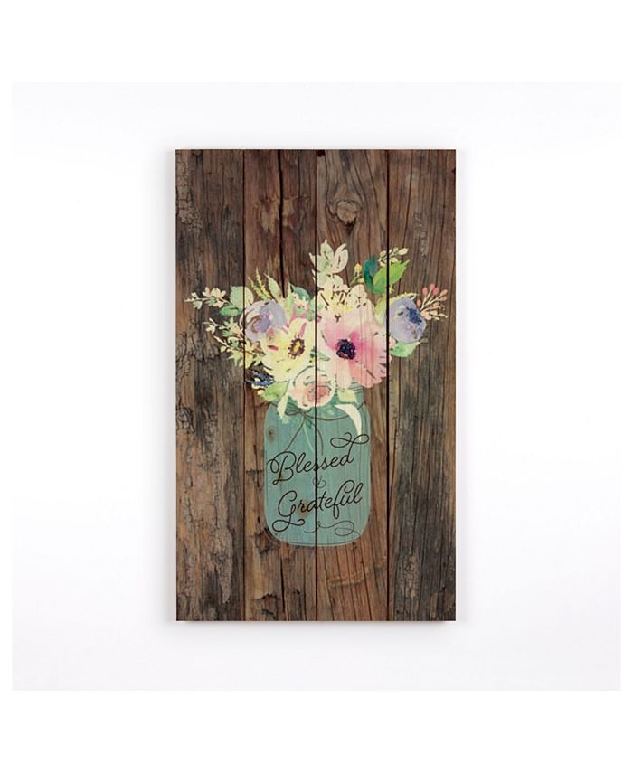 P Graham Dunn Blessed & Grateful Wall Art - Macy's