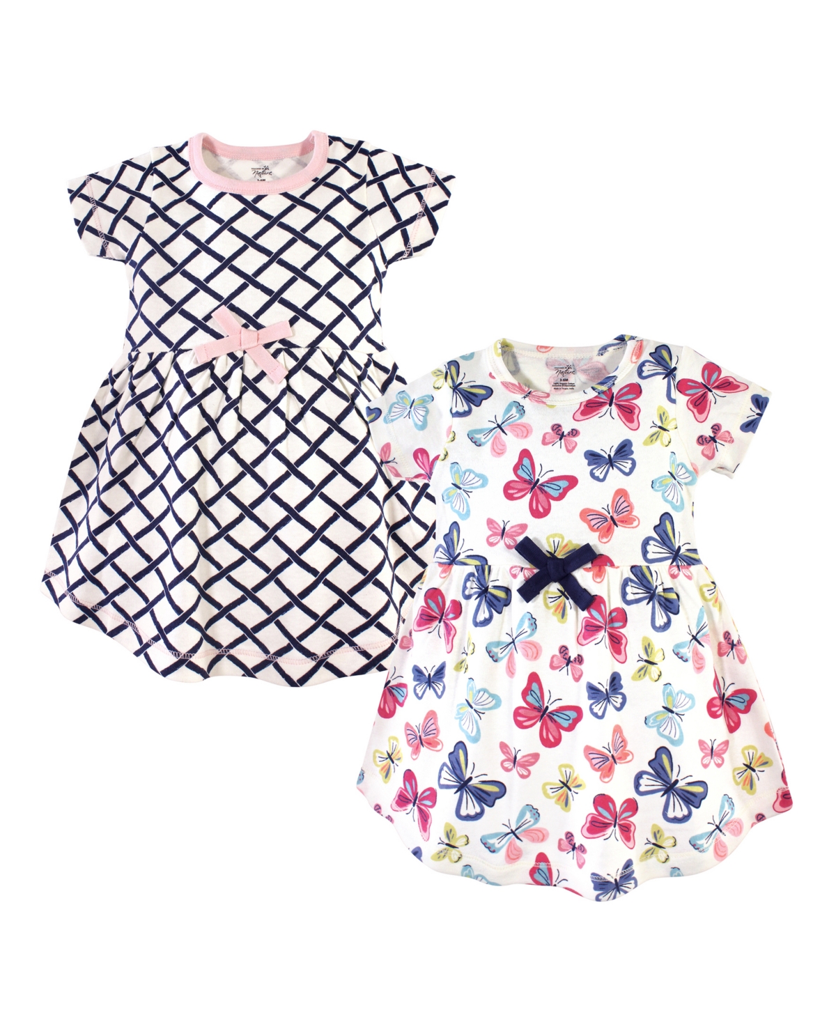Click here for Touched by Nature Toddler Girls Natural Cotton Dre... prices