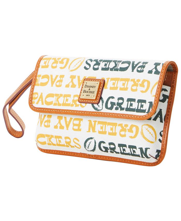 Dooney & Bourke Green Bay Packers Doodle Milly Wristlet - Macy's