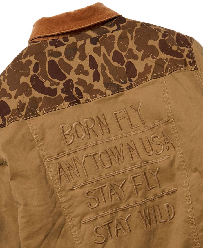 Born Fly Men's Wildlife Field Jacket - Macy's