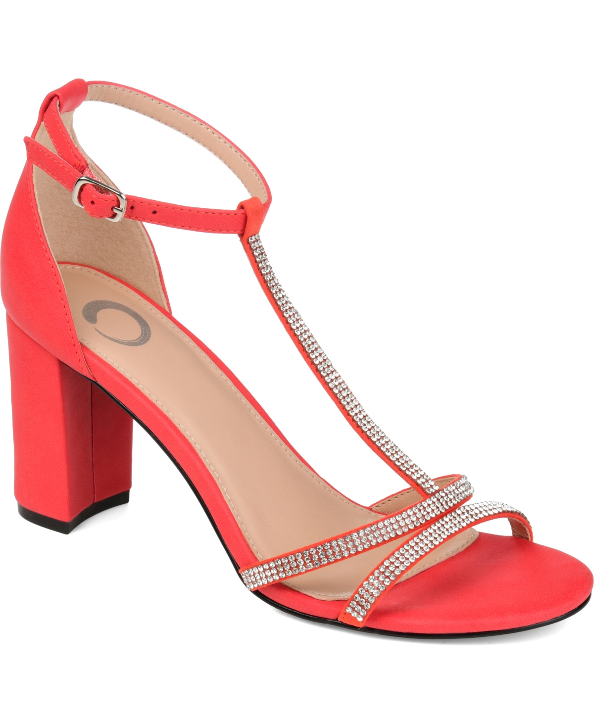 Click here for Journee Collection Womens Denali T Strap Sandals -... prices