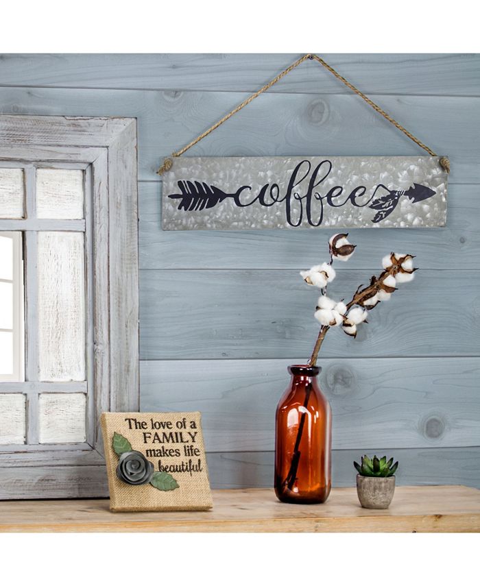Crystal Art Gallery American Art Decor Coffee Hanging Sign - Macy's