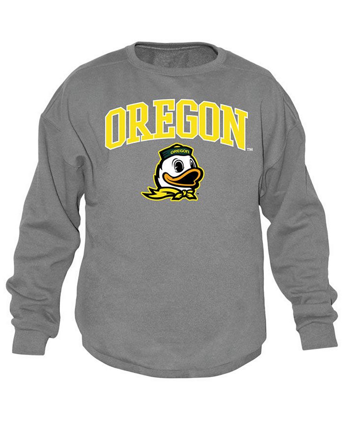 Top of the World Men's Oregon Ducks Midsize Crew Neck Sweatshirt - Macy's