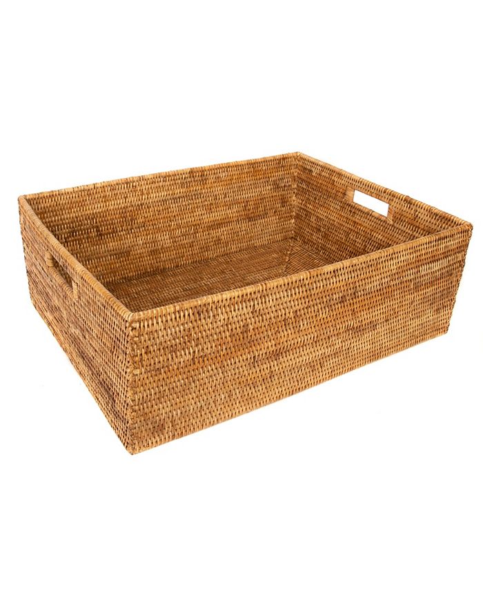 Artifacts Trading Company Rectangular Storage Basket - Macy's