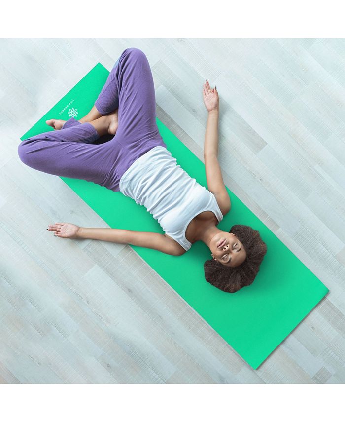 Life Energy Reversible 6MM Yoga Mat - Macy's