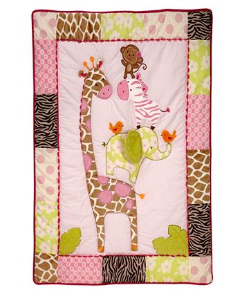 NoJo Carter's Jungle Collection 7-Piece Crib Bedding Set - Macy's