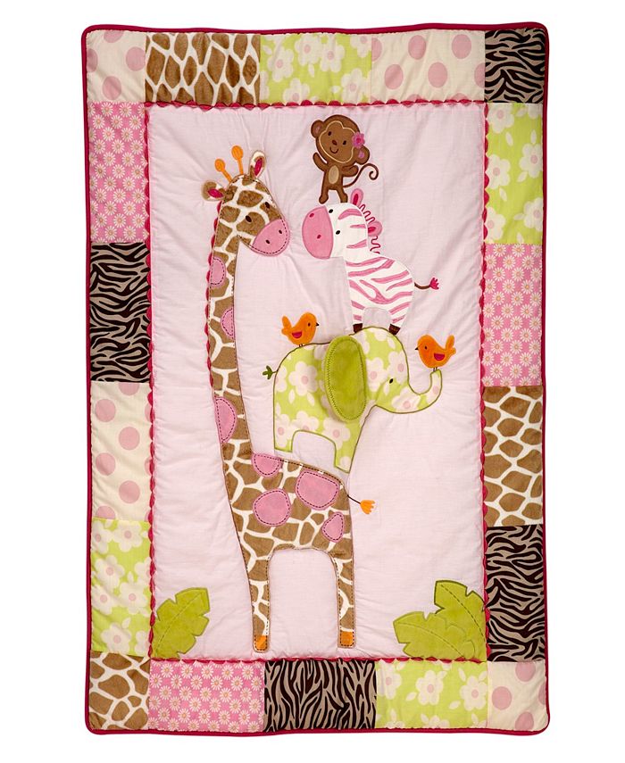 NoJo Carter's Jungle Collection 7-Piece Crib Bedding Set - Macy's