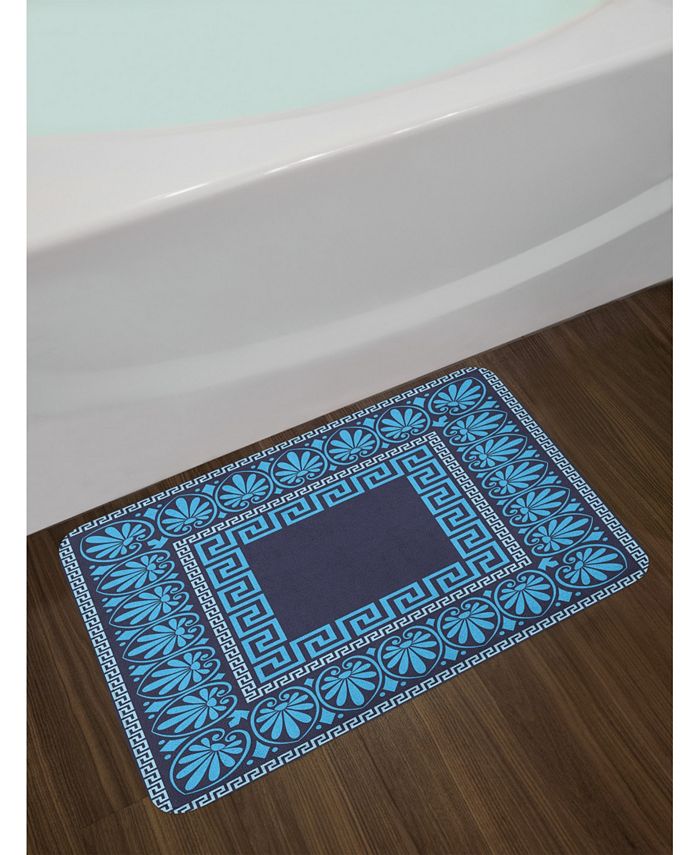 Ambesonne Greek Key Bath Mat - Macy's