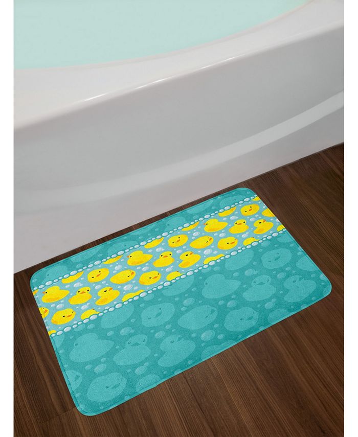 Ambesonne Rubber Duck Bath Mat - Macy's