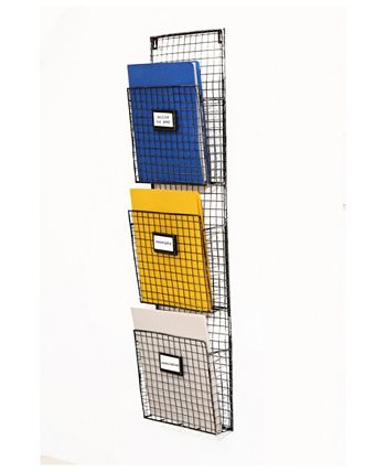 DesignStyles Three Pocket Wall File Holder - Macy's