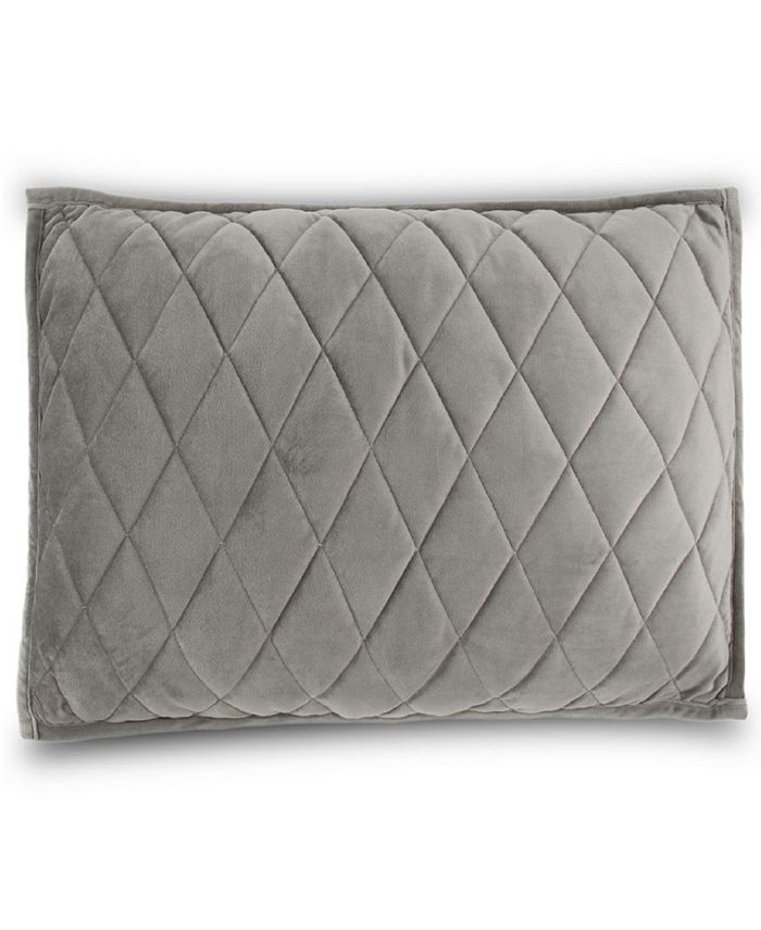 Jennifer Adams Home Jennifer Adams Velvet Diamond Standard Sham - Macy's