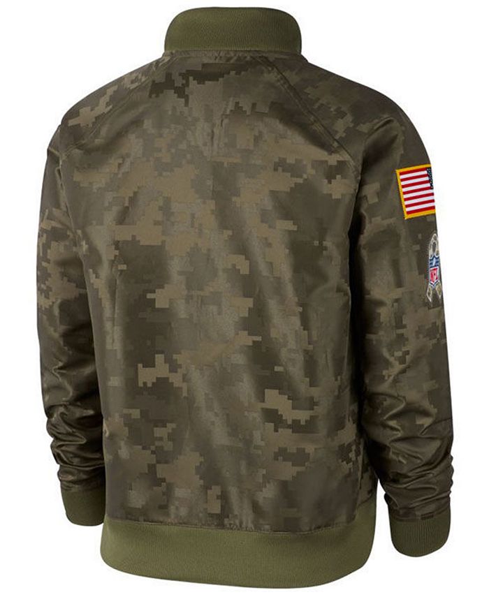 Nike Women's New England Patriots Salute To Service Jacket - Macy's