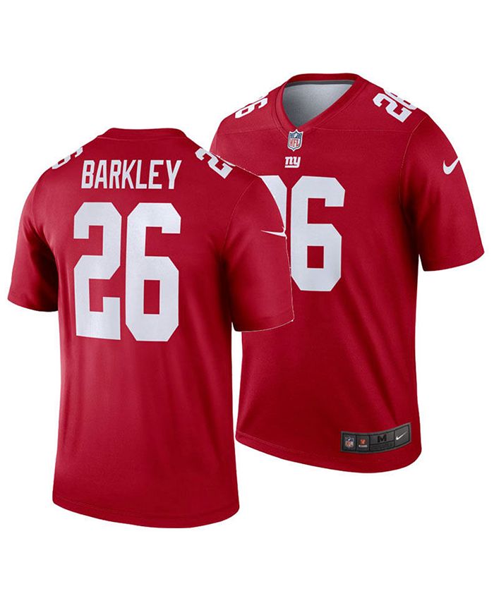 Nike Men's Saquon Barkley New York Giants Inverted Color Legend Jersey ...